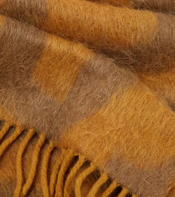 Acne Studios Logo Wool-blend Scarf