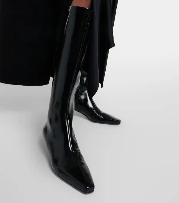 TOTEME The Slim Leather Knee-high Boots