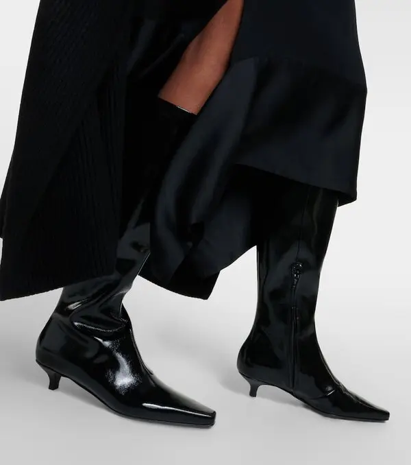 TOTEME The Slim Leather Knee-high Boots