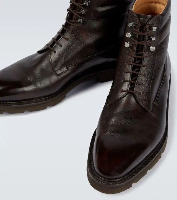 John Lobb Alder Lace-up Boots - Brown