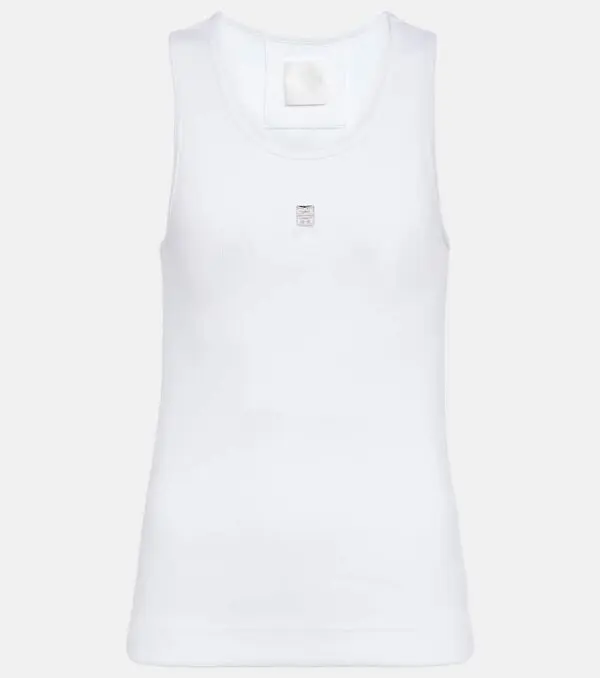 Givenchy 4g Cotton Tank Top