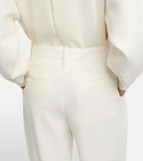 Co Pleated Wide-leg Trousers