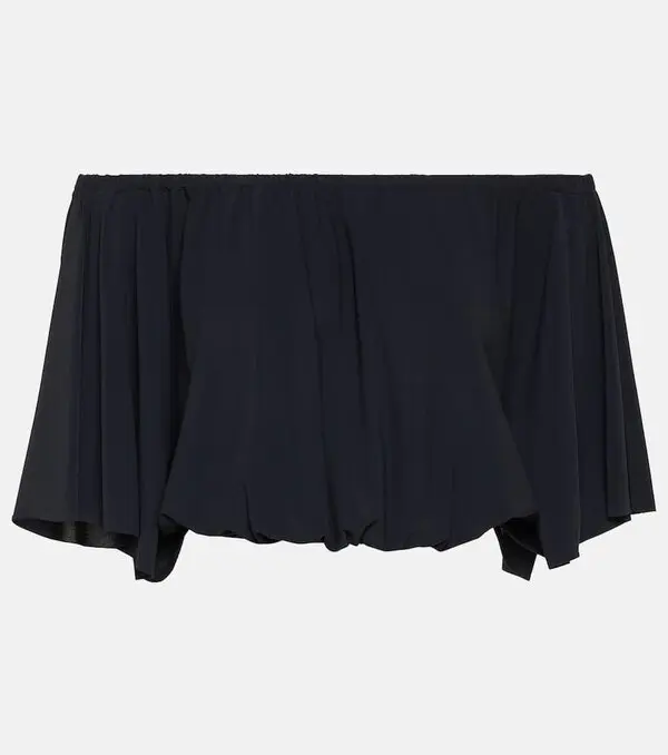 ERES Solal Cropped Top - Black