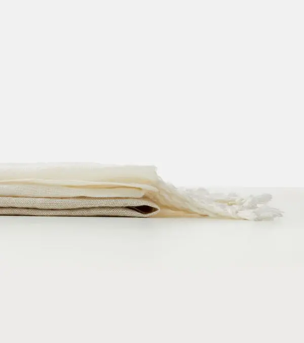 Brunello Cucinelli Linen Throw