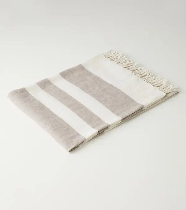 Brunello Cucinelli Linen Throw