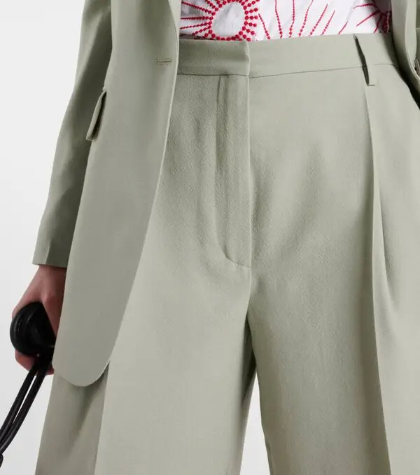 Dries Van Noten Mid-rise Straight Leg Trousers