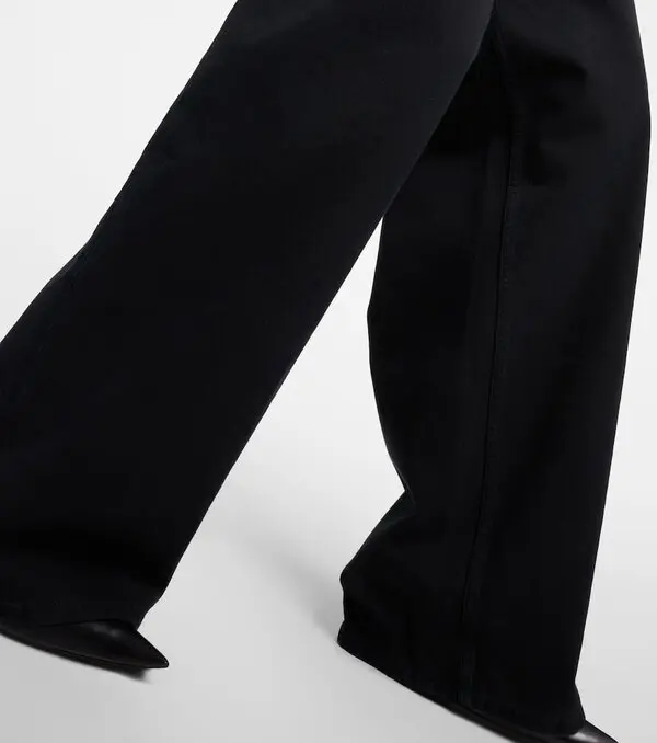 Balenciaga Mid-rise Wide-leg Jeans