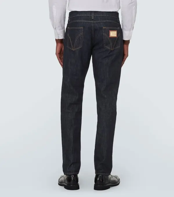 Dolce & Gabbana Mid-rise Slim Jeans