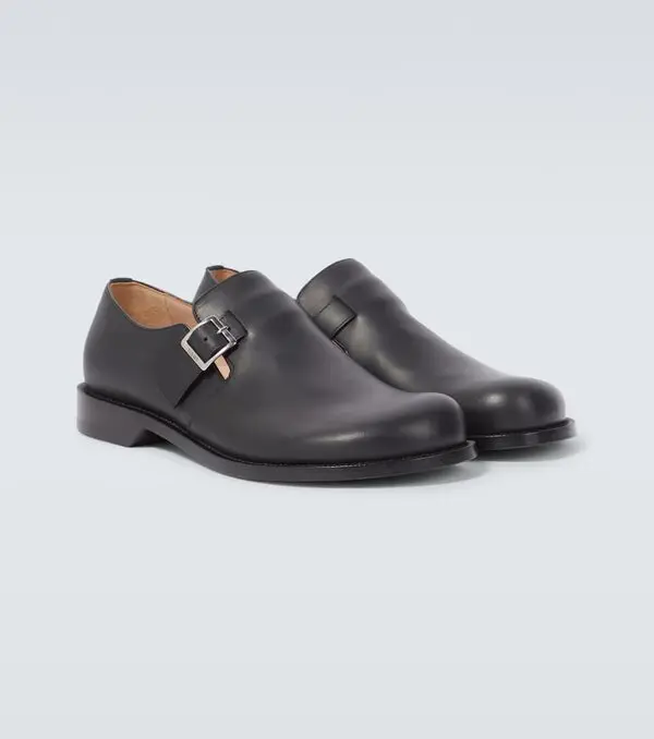 Loewe Campo Leather Derby Shoes