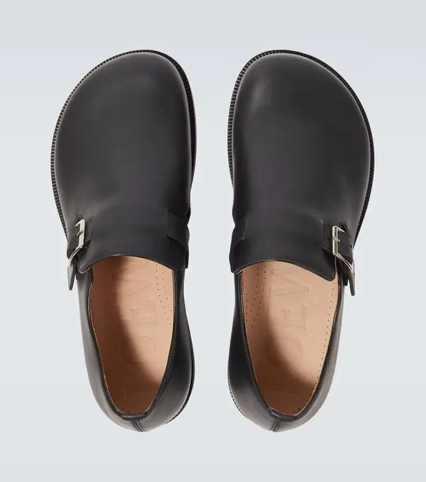 Loewe Campo Leather Derby Shoes