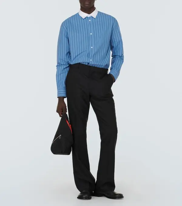 Loewe Campo Leather Derby Shoes