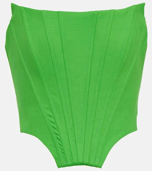 Giuseppe Di Morabito Wool-blend Bustier Top