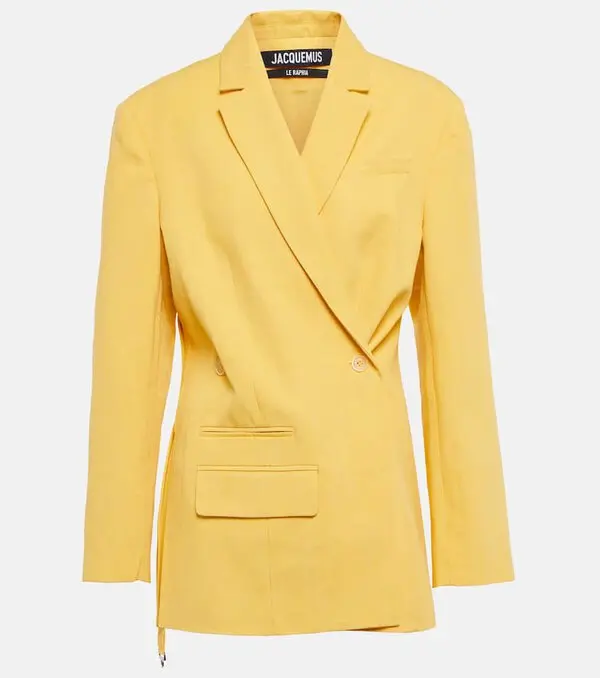 Jacquemus La Veste Tibau Linen-blend Blazer