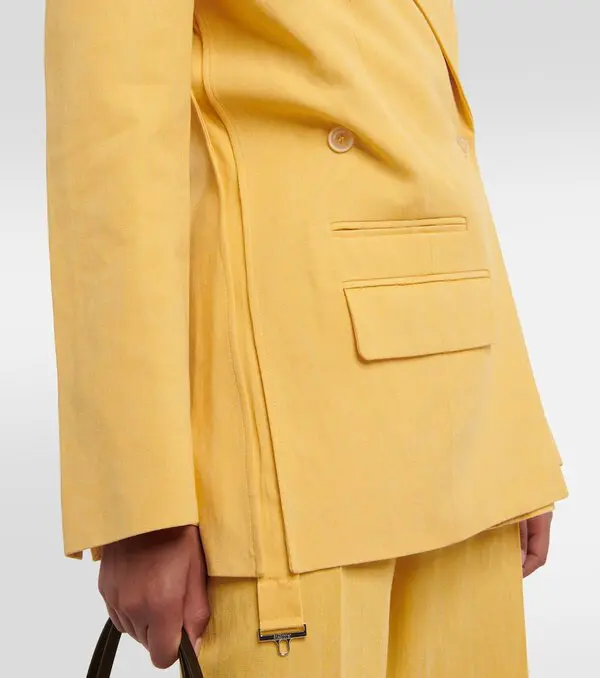 Jacquemus La Veste Tibau Linen-blend Blazer