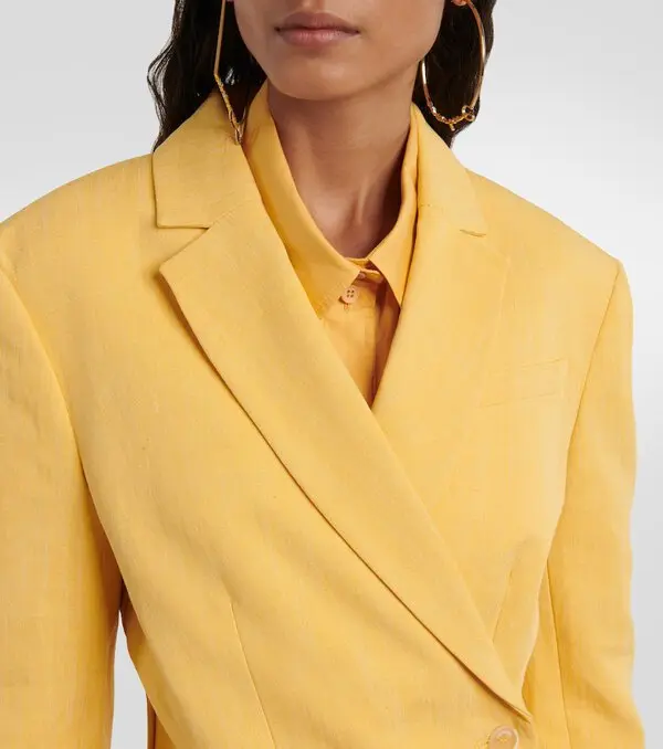 Jacquemus La Veste Tibau Linen-blend Blazer
