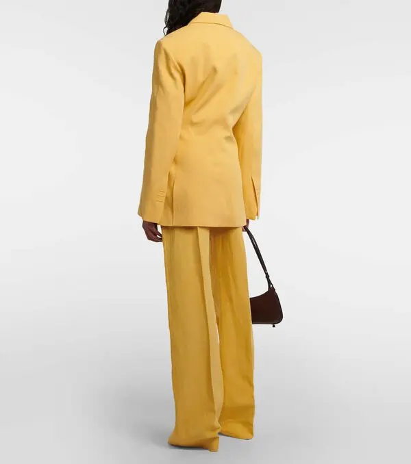 Jacquemus La Veste Tibau Linen-blend Blazer
