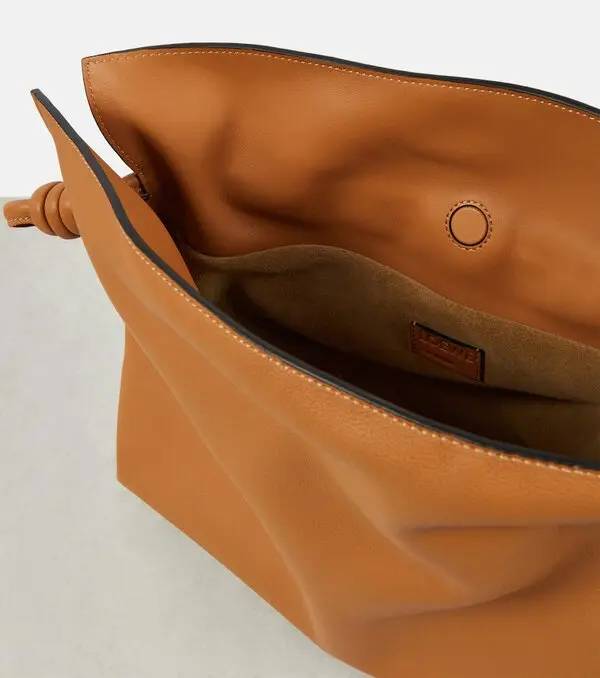 Loewe Flamenco Clutch - Brown