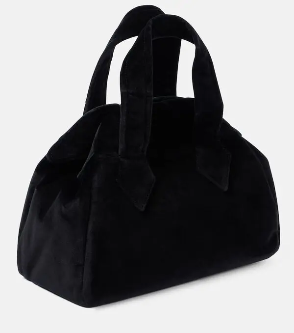 VIVIENNE WESTWOOD Archive Medium Velvet Shoulder Bag