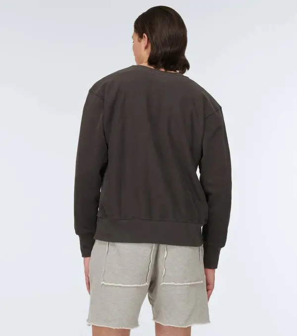 LES TIEN Cotton Jersey Sweatshirt