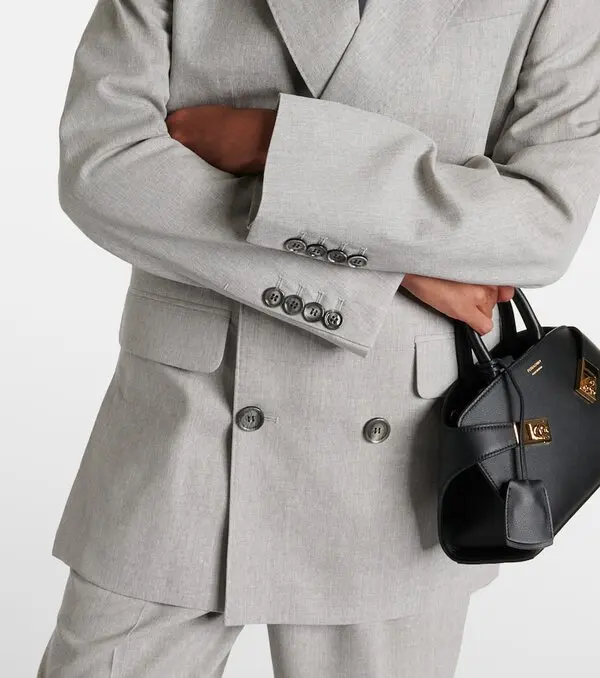 AMI Paris Double-breasted Wool Blazer