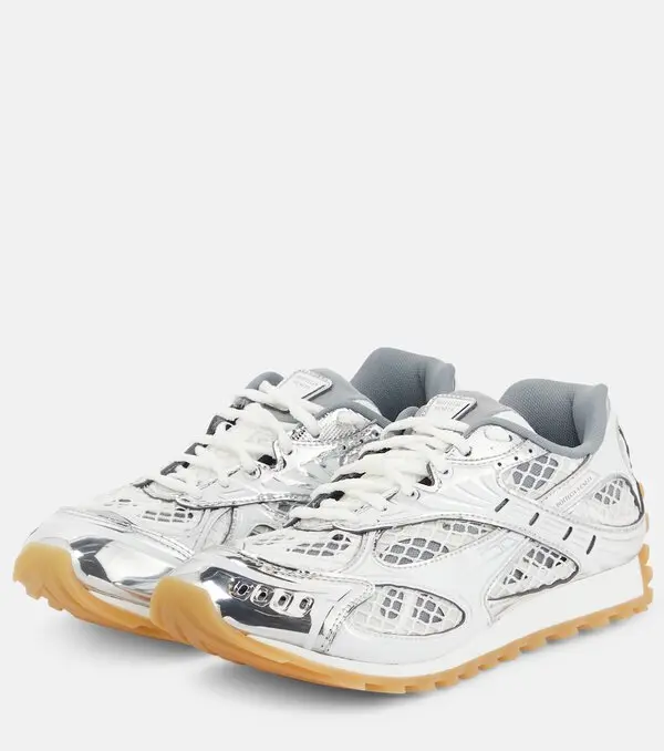 Bottega Veneta Orbit Sneakers - Metallic