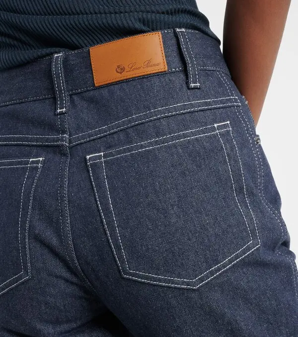 Loro Piana High-rise Slim Jeans
