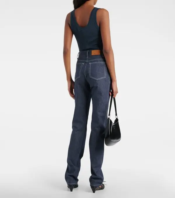 Loro Piana High-rise Slim Jeans