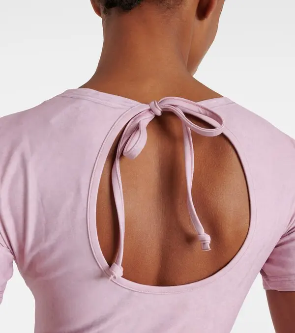 Acne Studios Etee Printed Rashguard Swimsuit