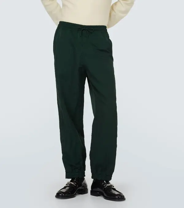 Burberry Technical Wide-leg Trousers