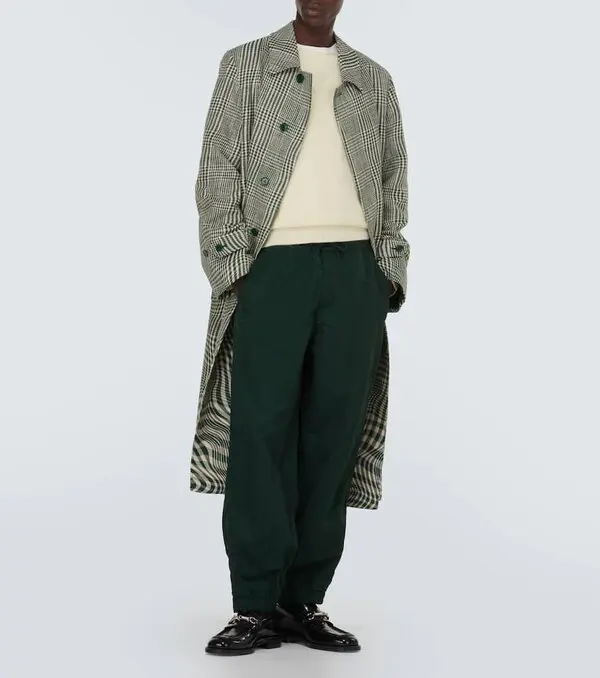 Burberry Technical Wide-leg Trousers