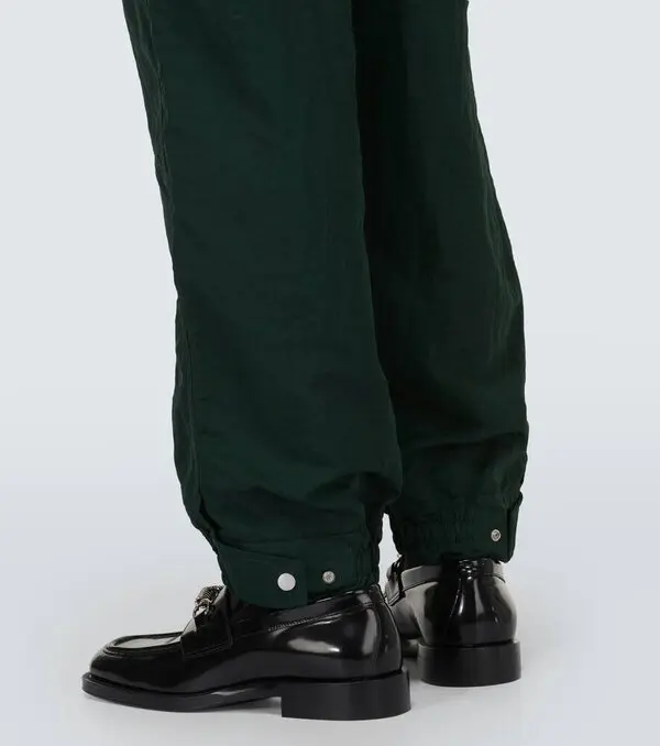 Burberry Technical Wide-leg Trousers