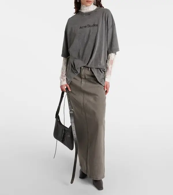 Acne Studios Philo Denim Maxi Skirt