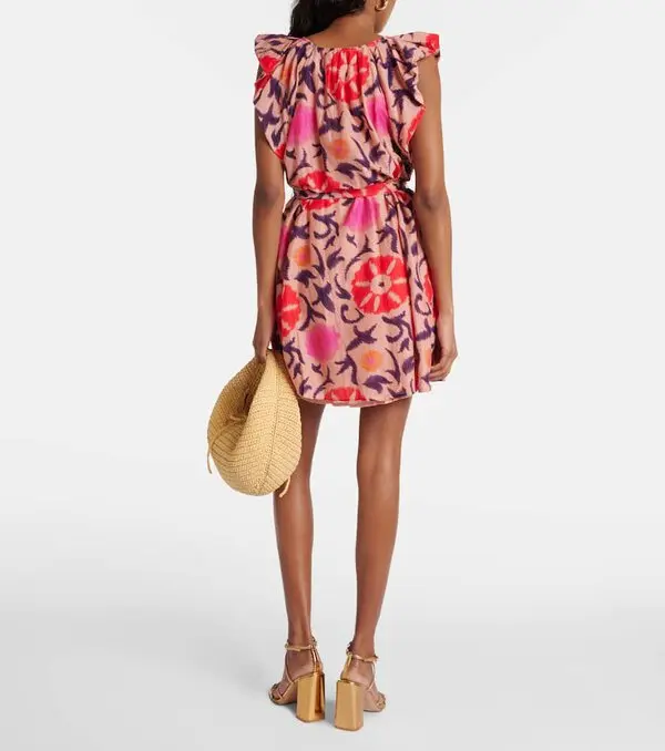 Velvet By Graham & Spencer Jenna Printed Minidress