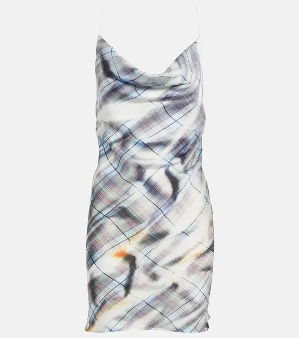 Y/project Invisible Strap Slip Dress - Multicoloured