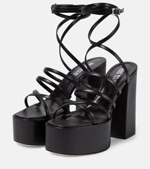 Paris Texas Evita Leather Sandals