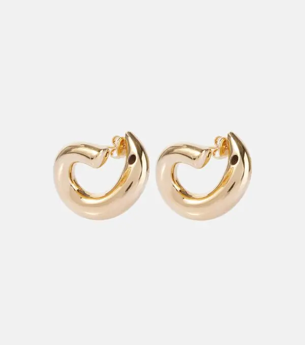 Bottega Veneta 18kt -plated Sterling Silver Earrings - Gold