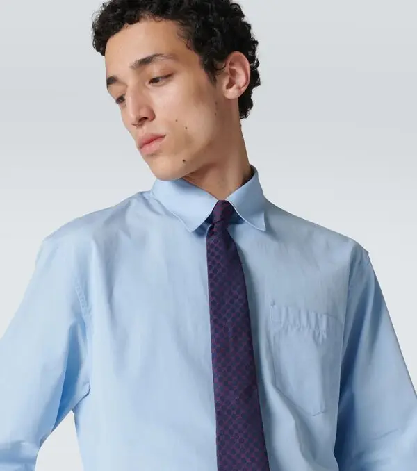 Gucci Gg Silk Jacquard Neck Tie