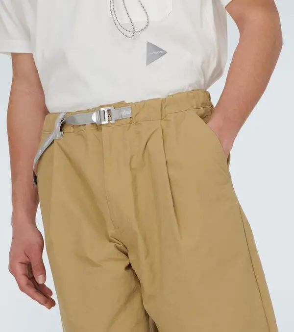 AND WANDER Technical Tapered Trousers