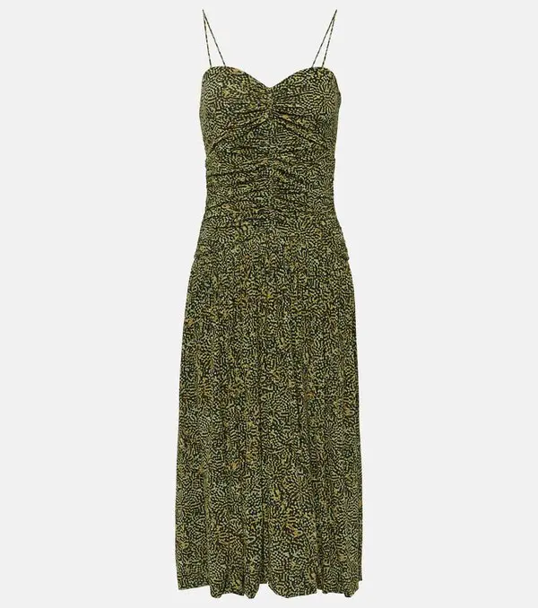 Isabel Marant Étoile Elisabeth Printed Jersey Midi Dress