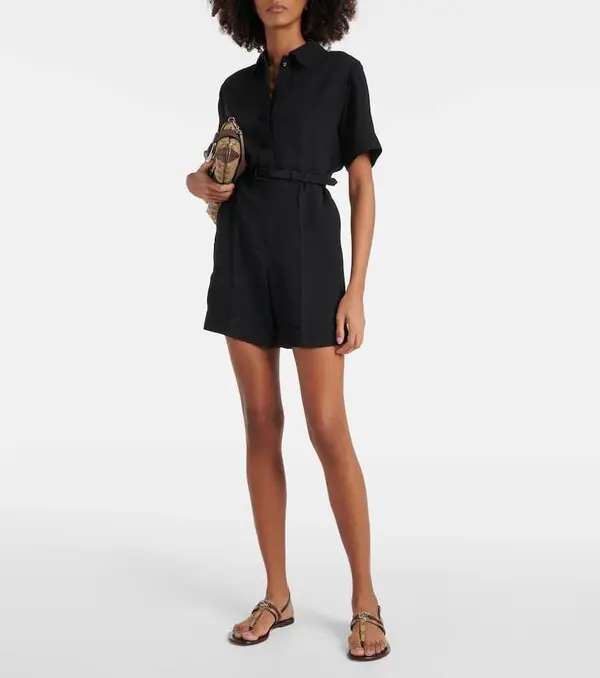 Gucci Leather-trimmed Thong Sandals