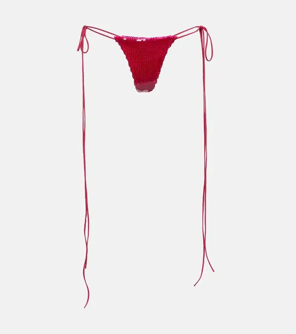 LAQUAN SMITH Sequined Panties - Pink