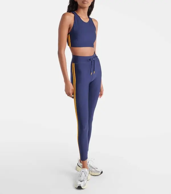 The Upside Oxford Nora Sports Bra - Blue