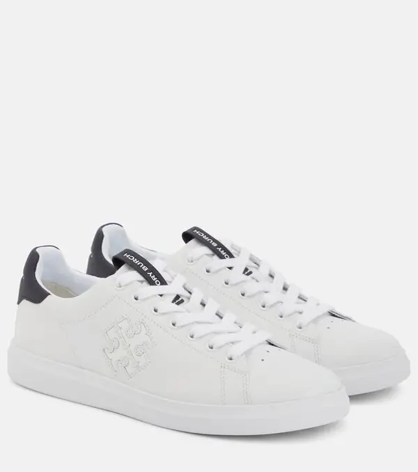 Tory Burch Howel Court Leather Sneakers