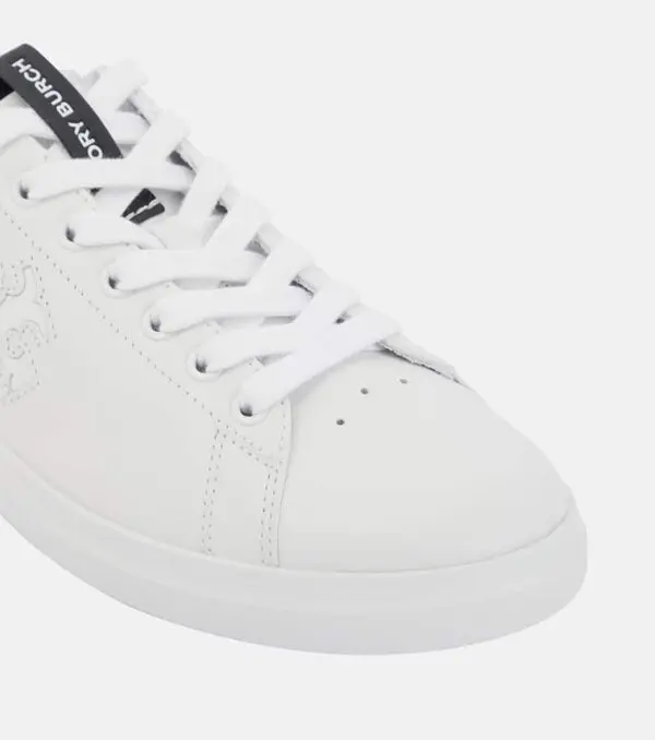 Tory Burch Howel Court Leather Sneakers