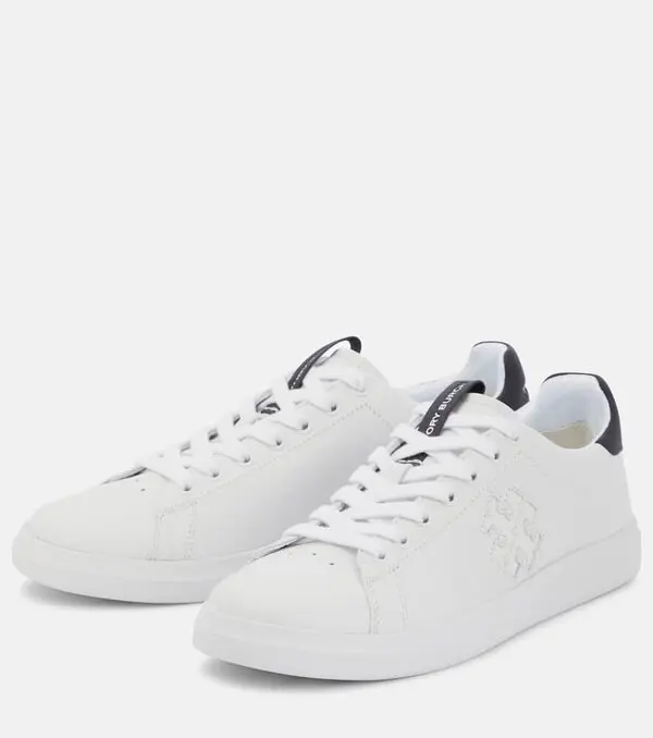 Tory Burch Howel Court Leather Sneakers