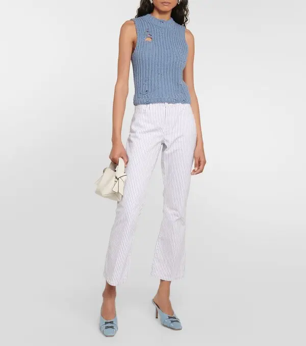 FRAME Le Crop Mini Bootcut Jeans