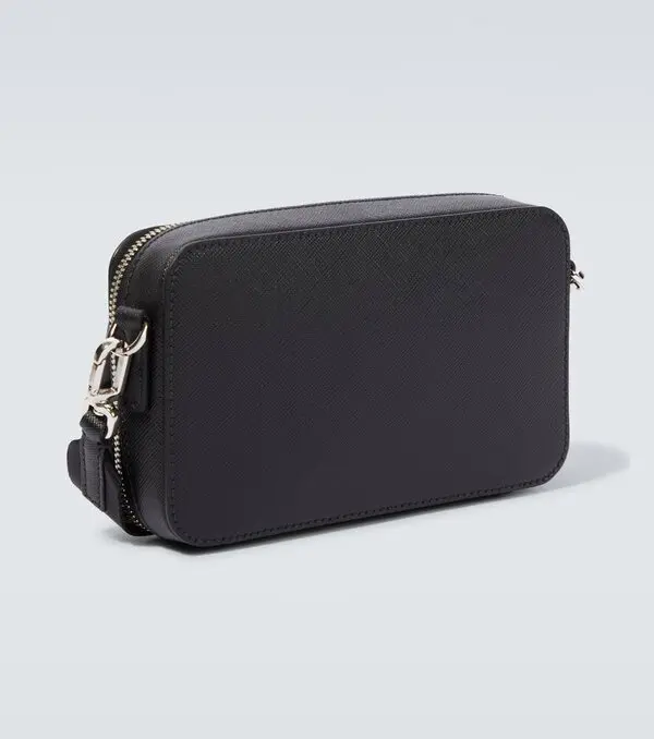 Prada Brique Leather Crossbody Bag