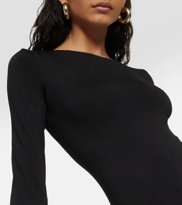 Wolford Berlin Cotton-blend Bodysuit