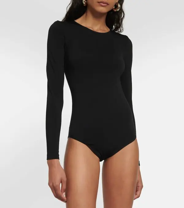 Wolford Berlin Cotton-blend Bodysuit