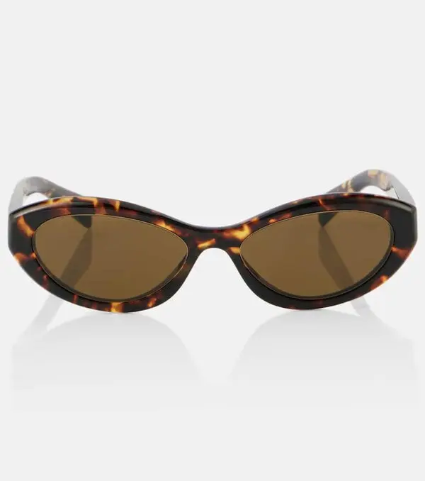 Prada Symbole Cat-eye Sunglasses - Brown